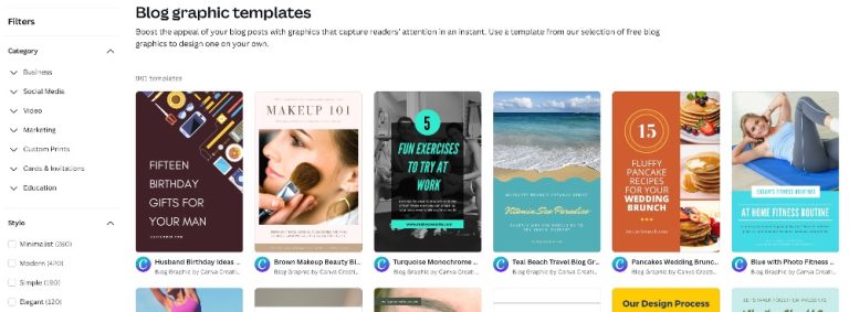 5 Best Canva Templates For Your Blog Or Business In 2025