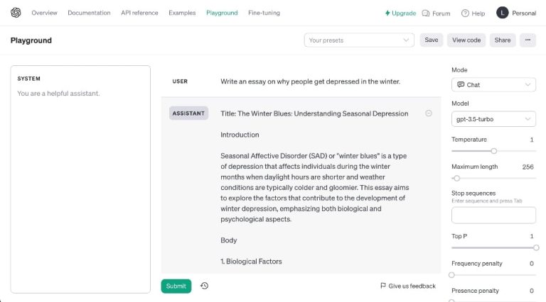 How To Use OpenAI Playground: Get Started In 7 Easy Steps