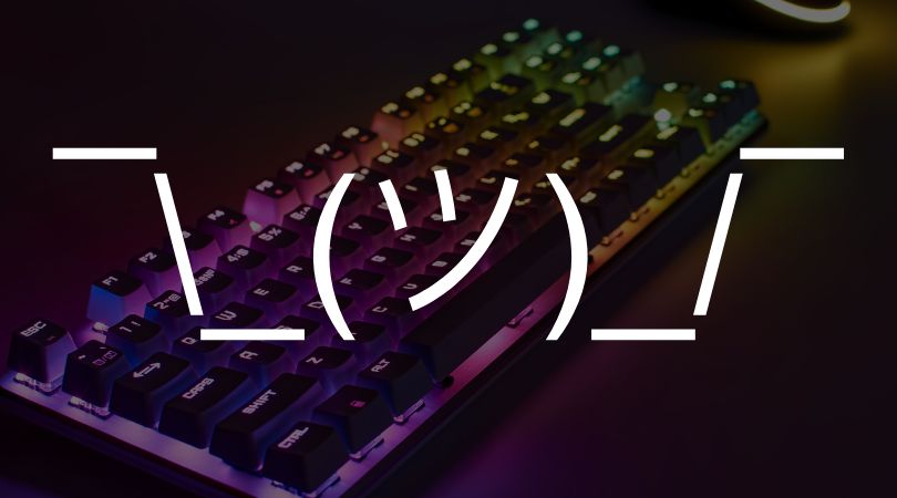 How To Type The Shrug Emoji ¯_(ツ)_/¯ Easily On Any Device