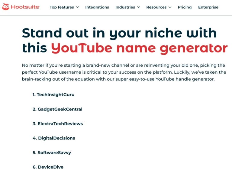 Best YouTube Channel Names For Views And Subs: 250+ Ideas